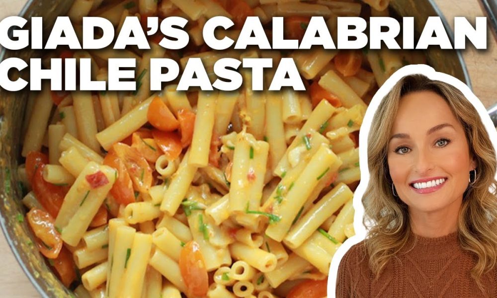 Giada De Laurentiis’ Calabrian Chile Pasta | Giada At Home | Food ...