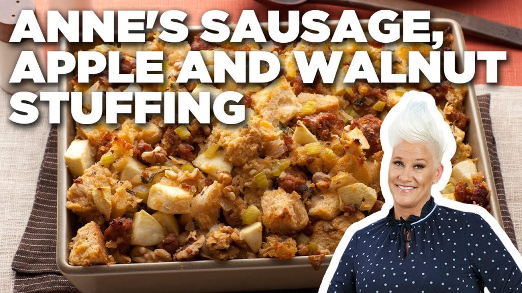 Anne Burrell’s Sausage-Apple-Walnut Stuffing | Secrets of a Restaurant ...