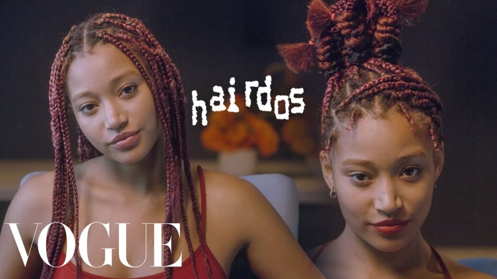 Amandla Stenberg’s Nina Simone-Inspired Updo – Step by Step | Hairdos ...